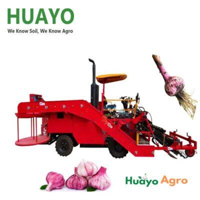 Automatic Garlic Harvester with Bagger - Best Garlic Machine